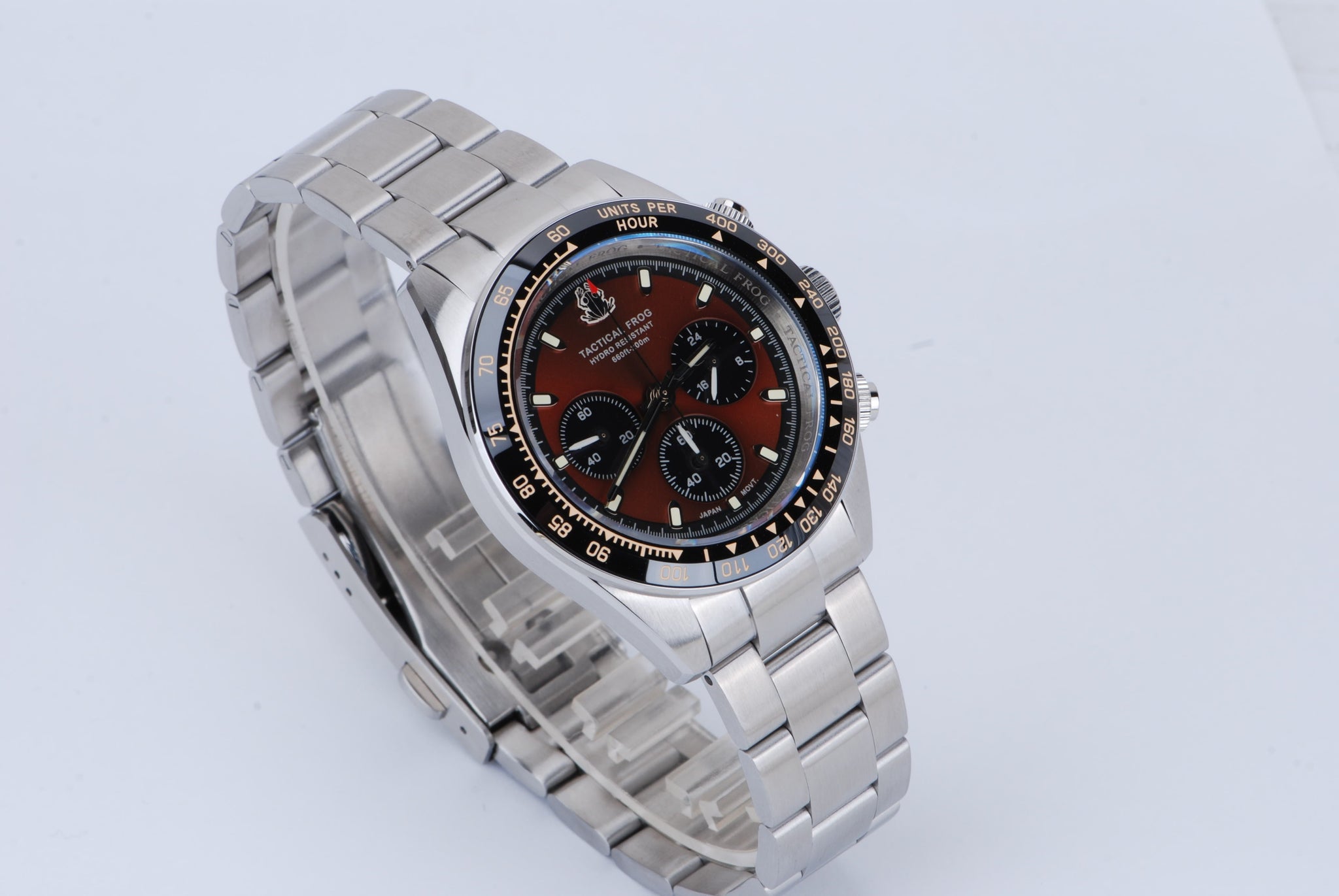 Tactical Frog VS75 Solar Chronograph Watch V2 without Calendar#N ...