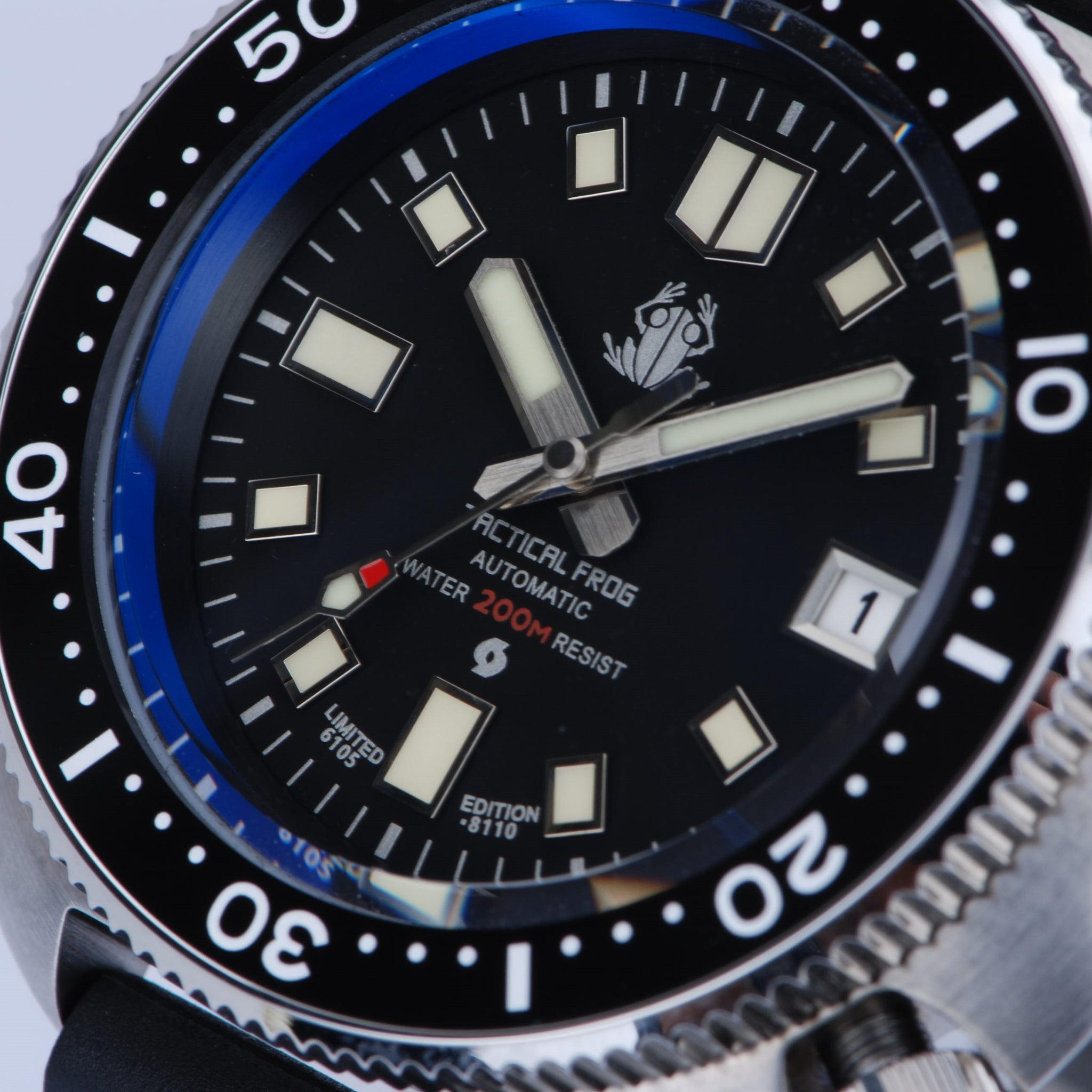 Tactical Frog Abalone Diver Watch Men – Tactical Frog Watch Store